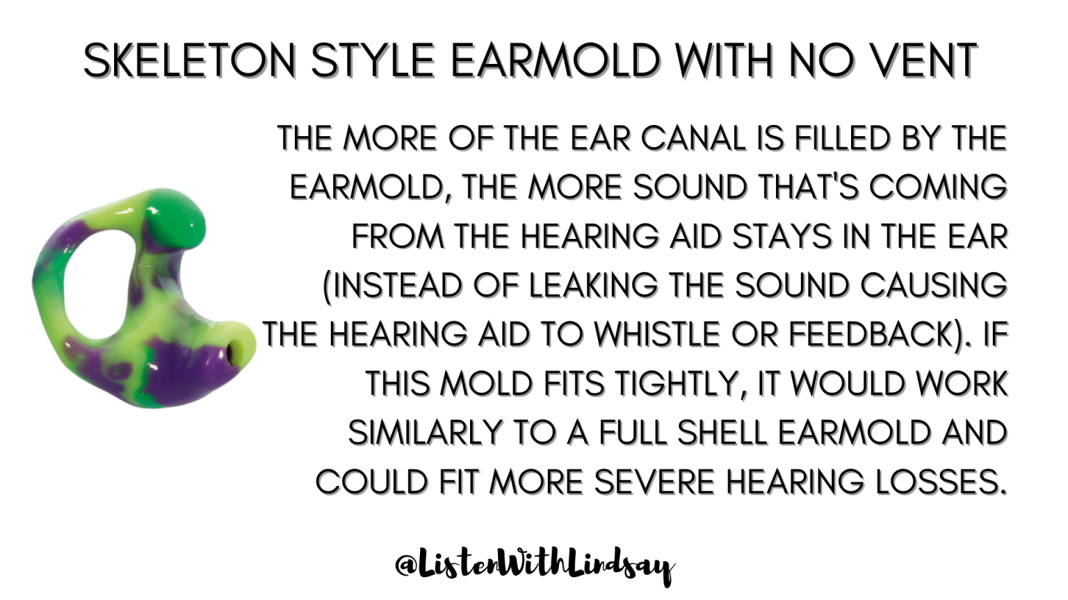 Are skeleton earmolds ok for kids? – Listen With Lindsay